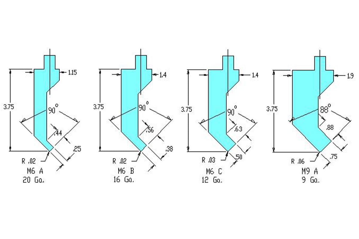 What is Press Brake Tooling? An Overview - ADH Machine Tool