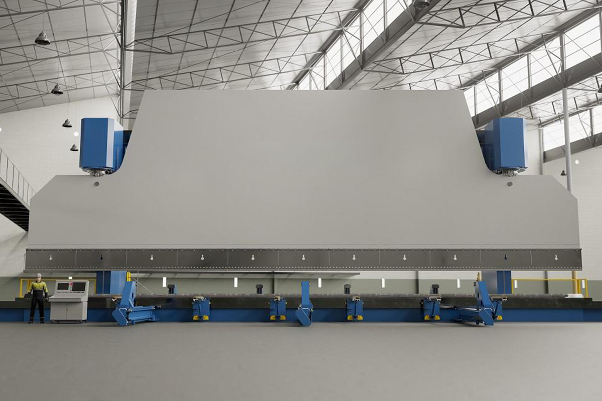 La più grande pressa piegatrice del mondo - ADH Machine Tool