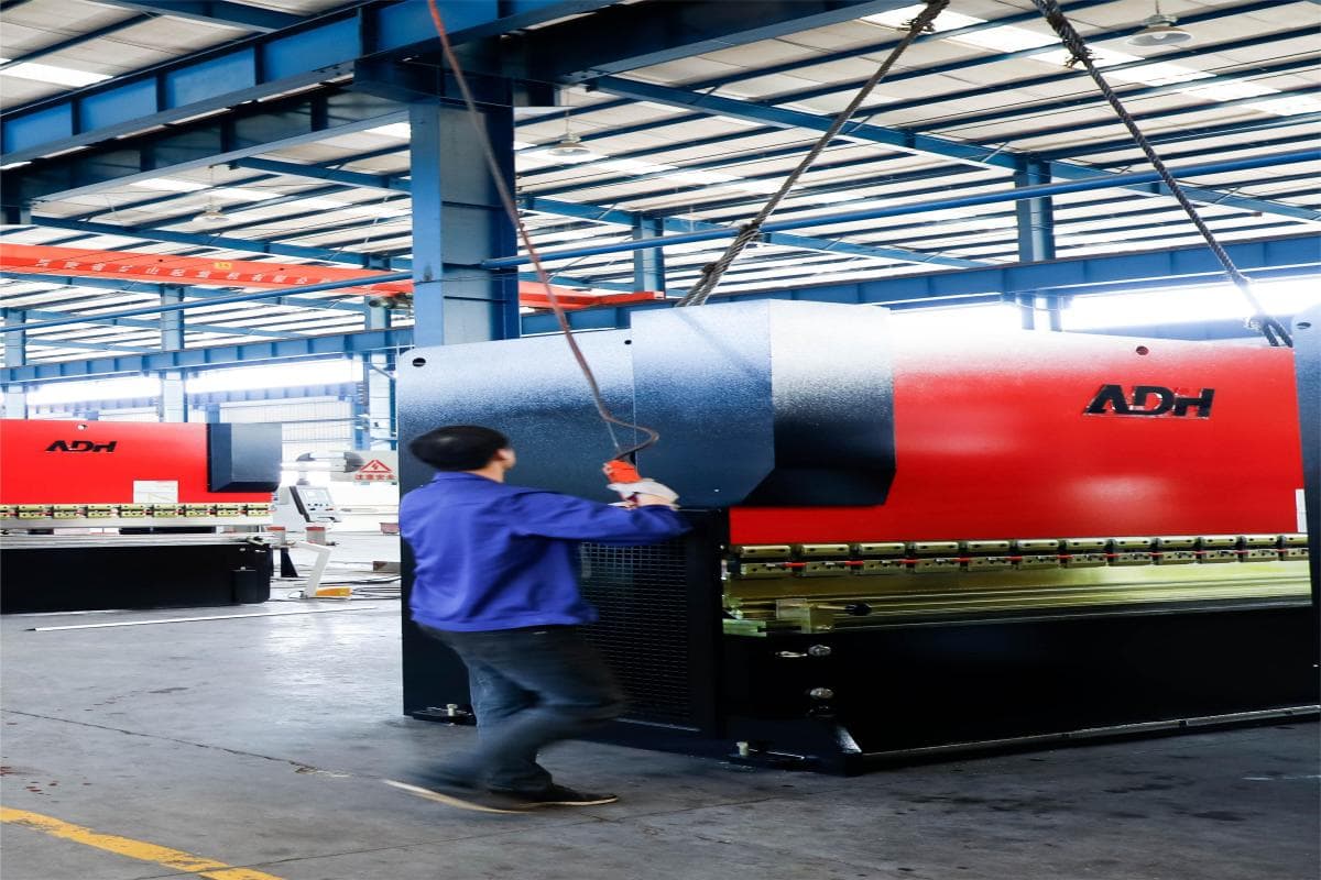 Press Brake Operation Manual - ADH Machine Tool - Machine RFQ